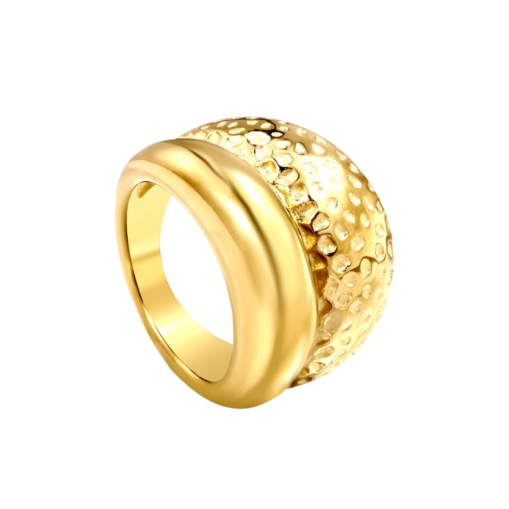 Anillo Bohemio Chunky Waterproof en Azzia joyería