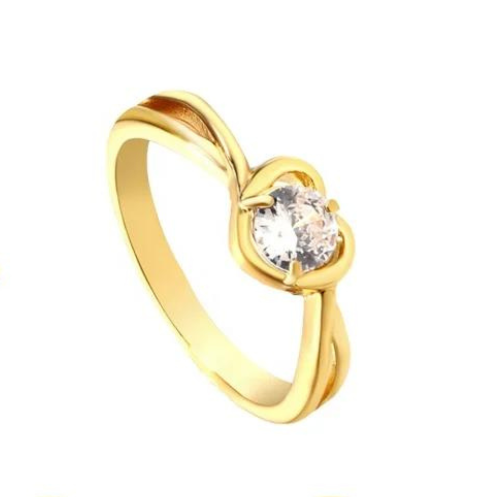 Anillo Mary Love de Acero Inoxidable | Azzia Joyería