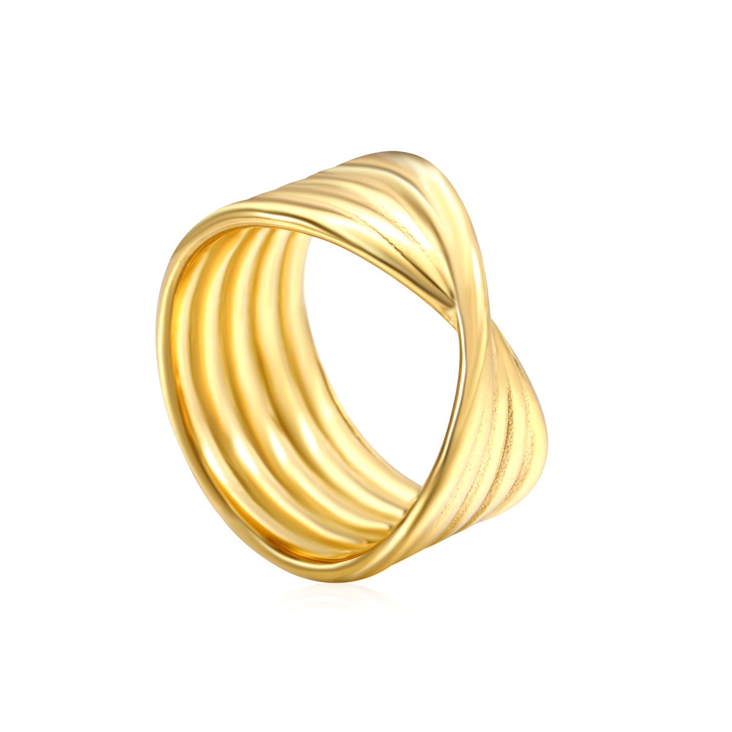 Anillo Triple Cruzado Waterproof en Azzia joyería