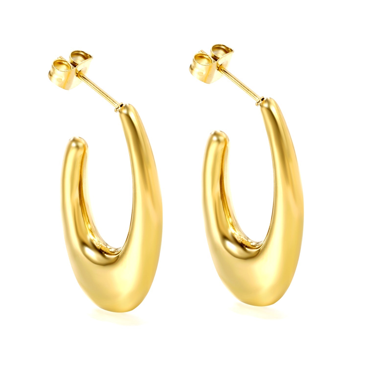 Aretes Aro Clásico Waterproof en Azzia joyería