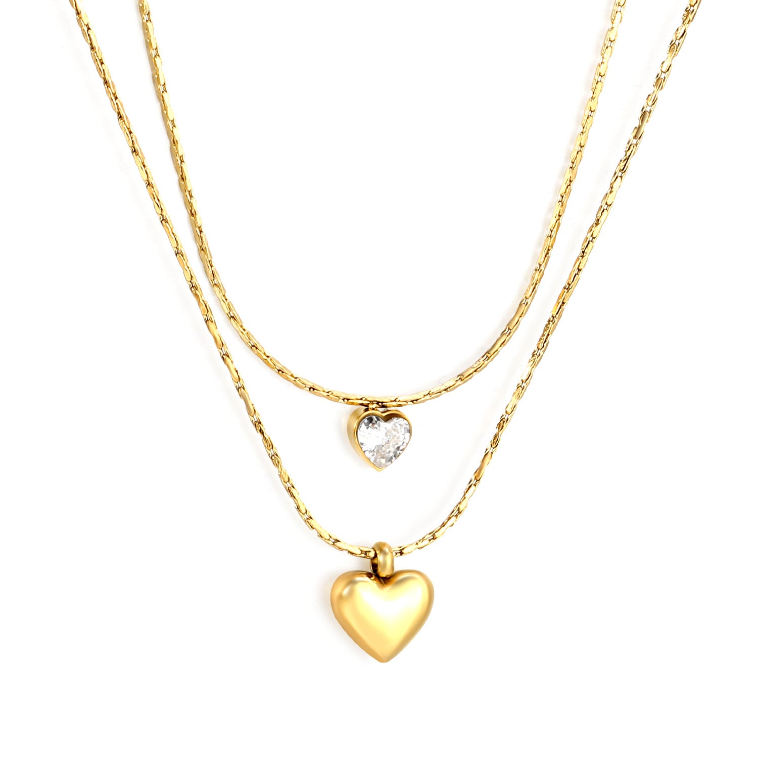 Collar Doble Encanto | Azzia Joyería