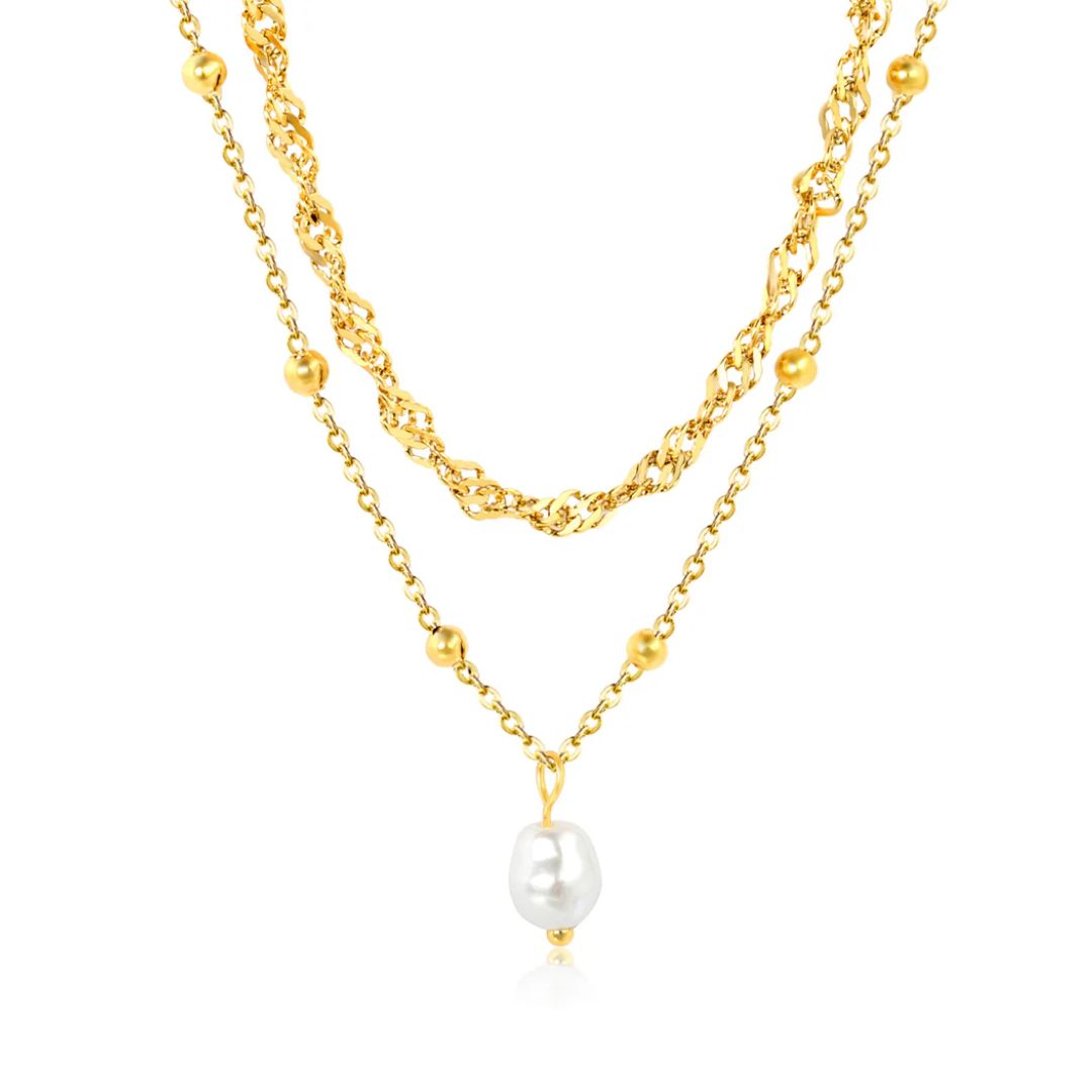 Collar Doble Lumi Waterproof en Azzia joyería