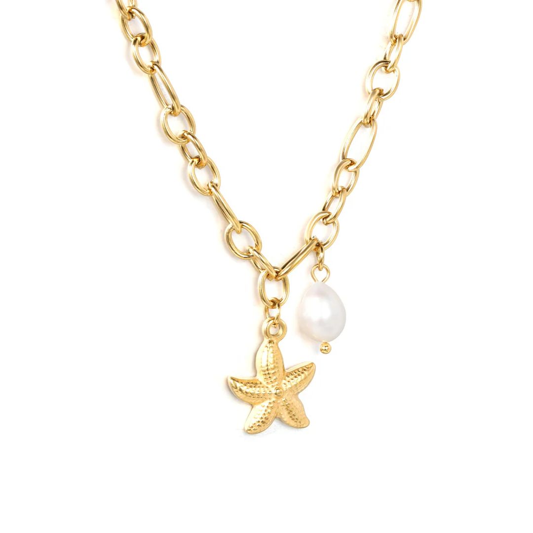 Collar Estrella del Mar Waterproof en Azzia joyería